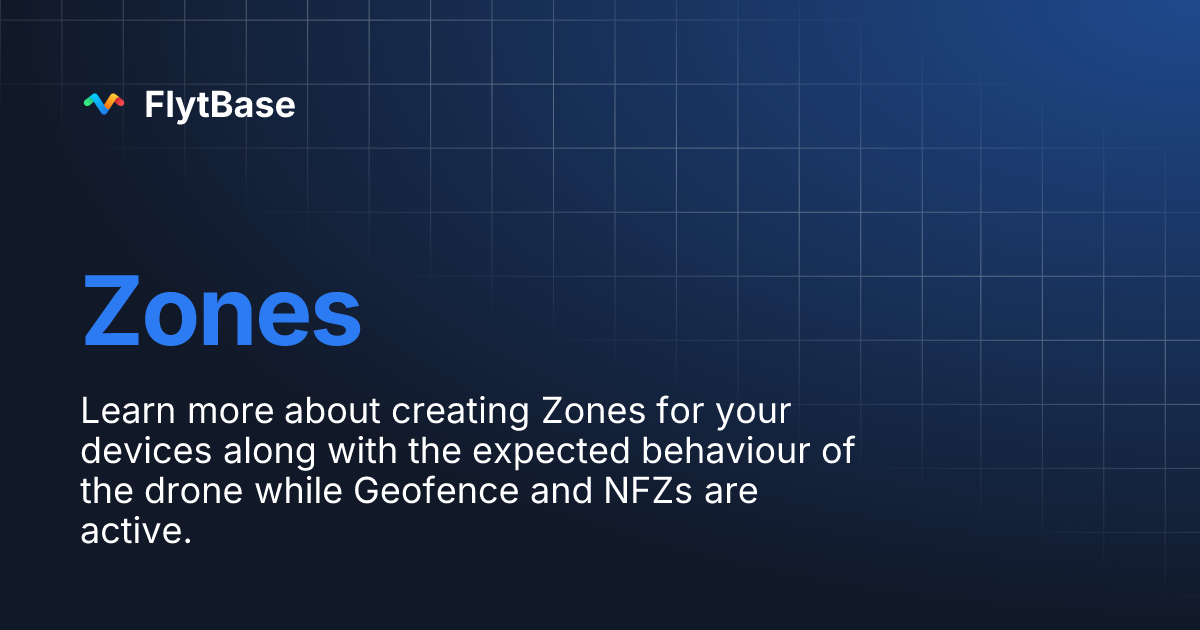 Zones | FlytBase